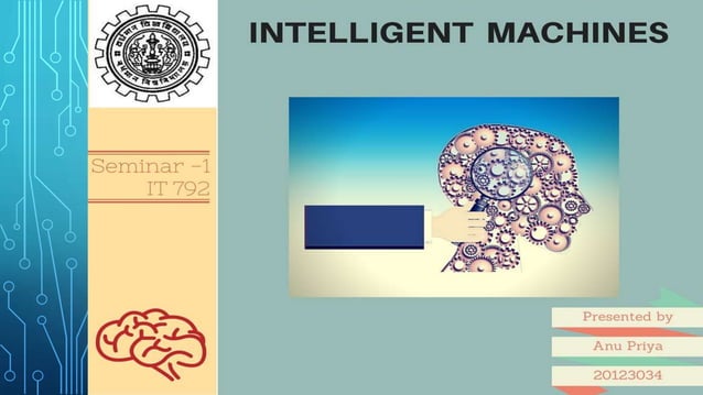 Intelligent Machines | PPT
