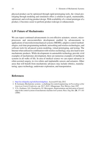 Intelligent mechatronic systems | PDF
