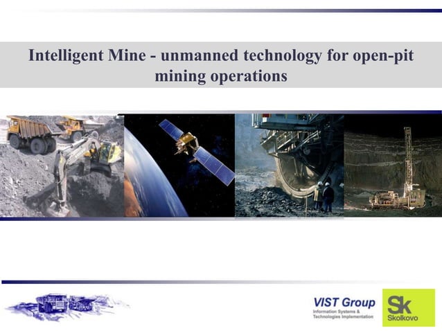 Intelligent Mine - Future of Mining | PPTX