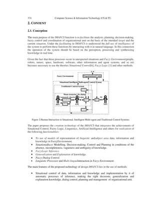 INTELLIGENT MULTI-AGENT FUZZY CONTROL SYSTEM UNDER UNCERTAINTY | PDF