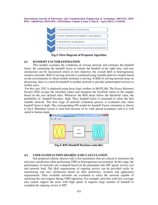 Intelligent network selection using fuzzy logic for 4 g wireless networks | PDF