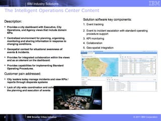 Intelligent Operations Center | PPT