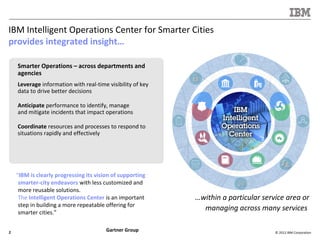 Intelligent Operations Center for Mocial Media Analytics | PPT