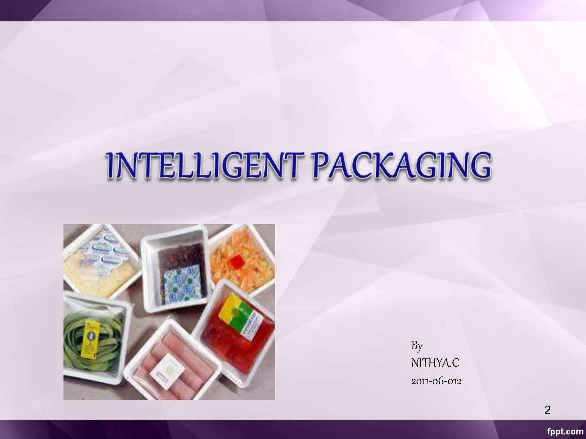 Intelligent packaging | PPTX