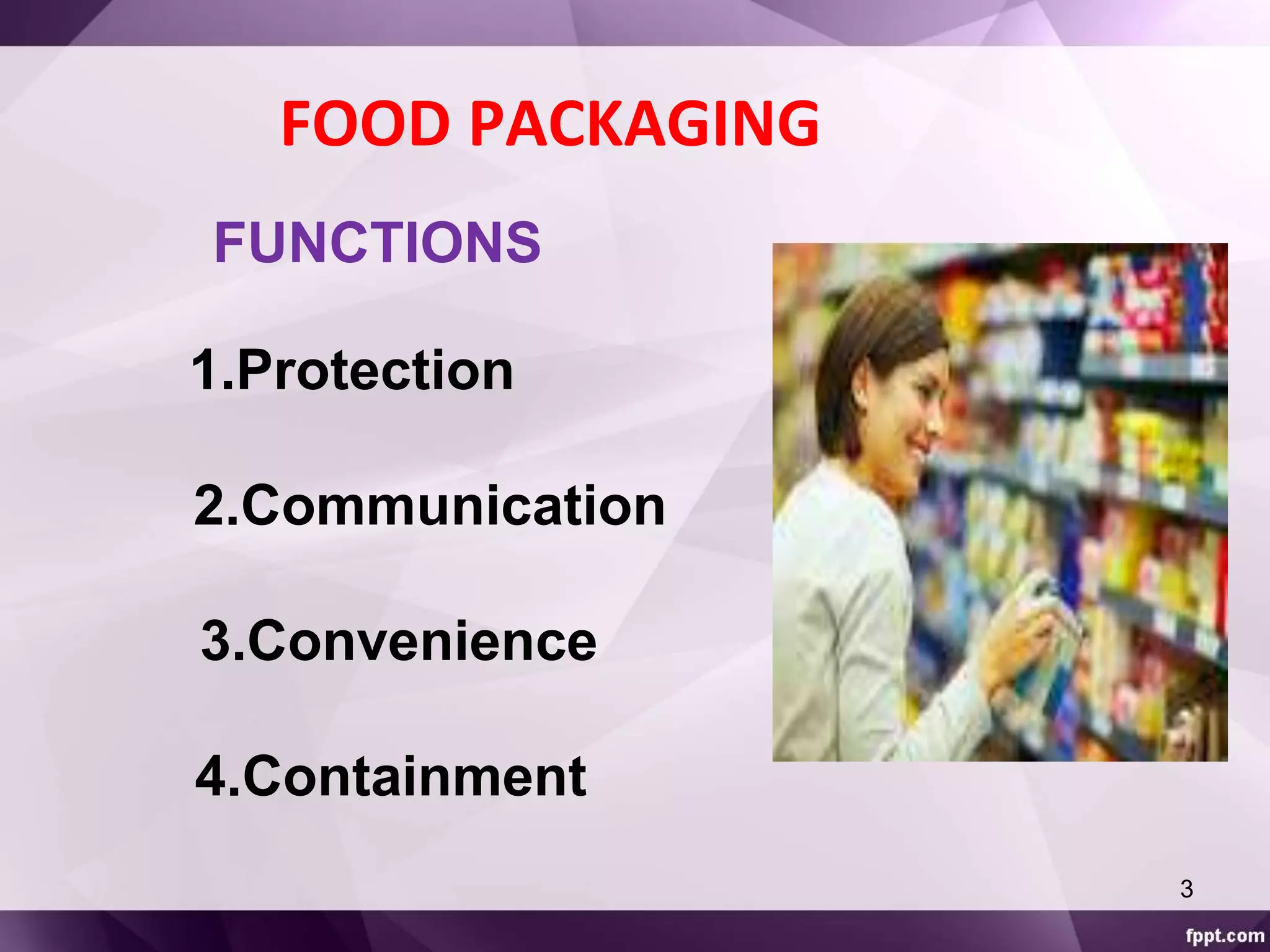 Intelligent packaging | PPTX