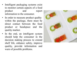 Intelligent packaging | PPTX