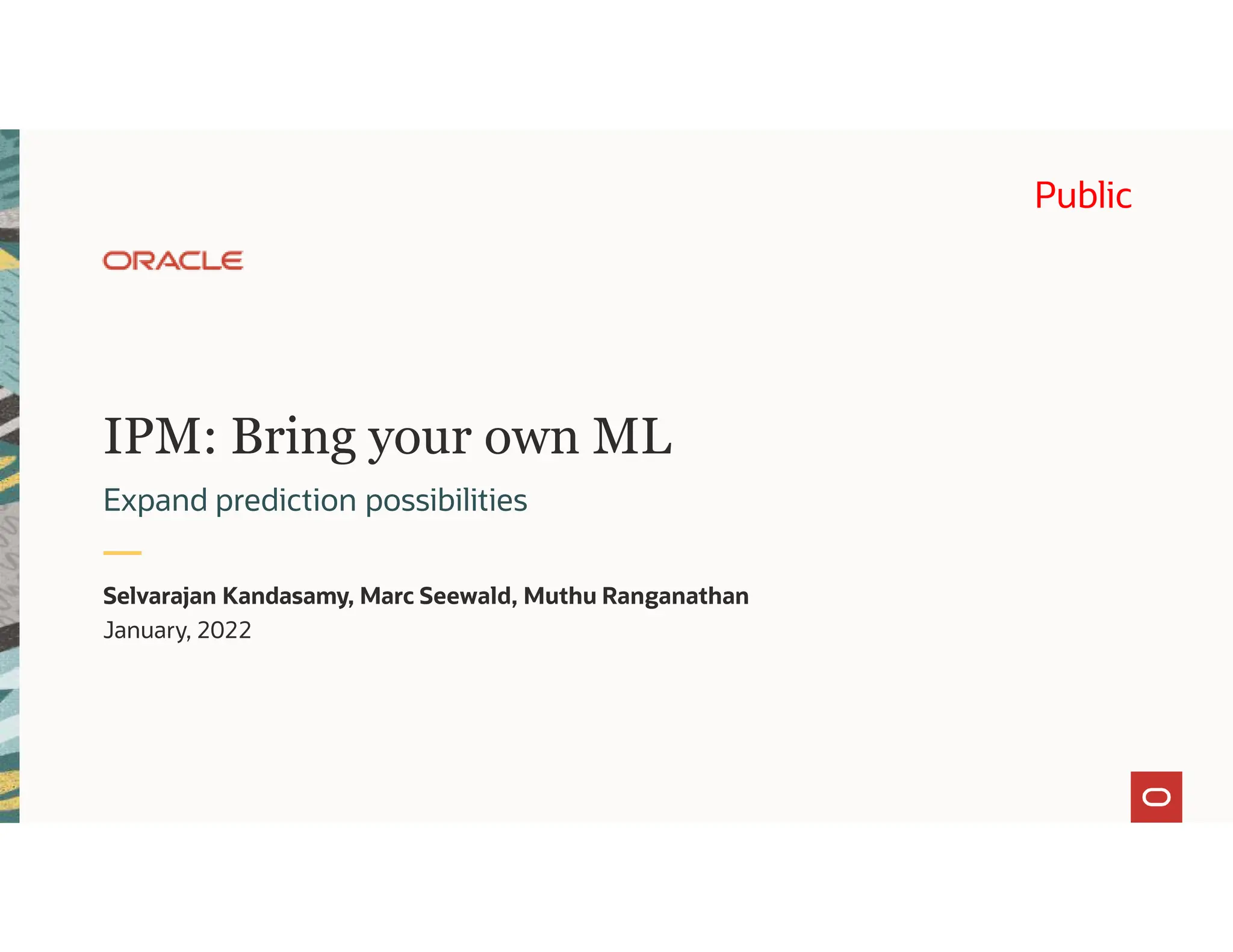 Intelligent Performance Management (IPM) - Introducing Bring Your Own ...