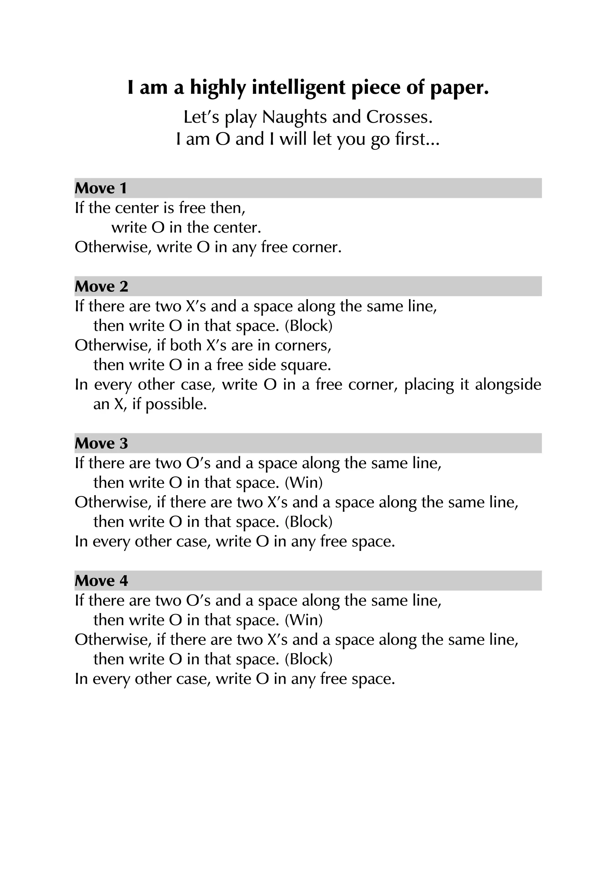 Extensions to the Intelligent Piece of Paper activity (CS Unplugged) | PDF