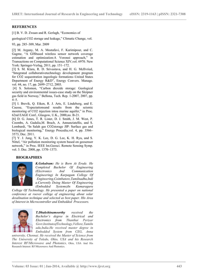 Intelligent pollution monitoring using wireless sensor networks | PDF