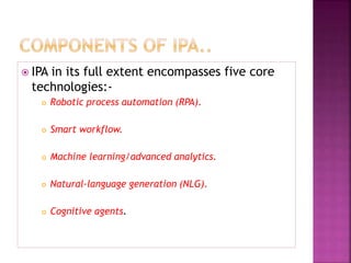 Intelligent Process Automation | PPTX