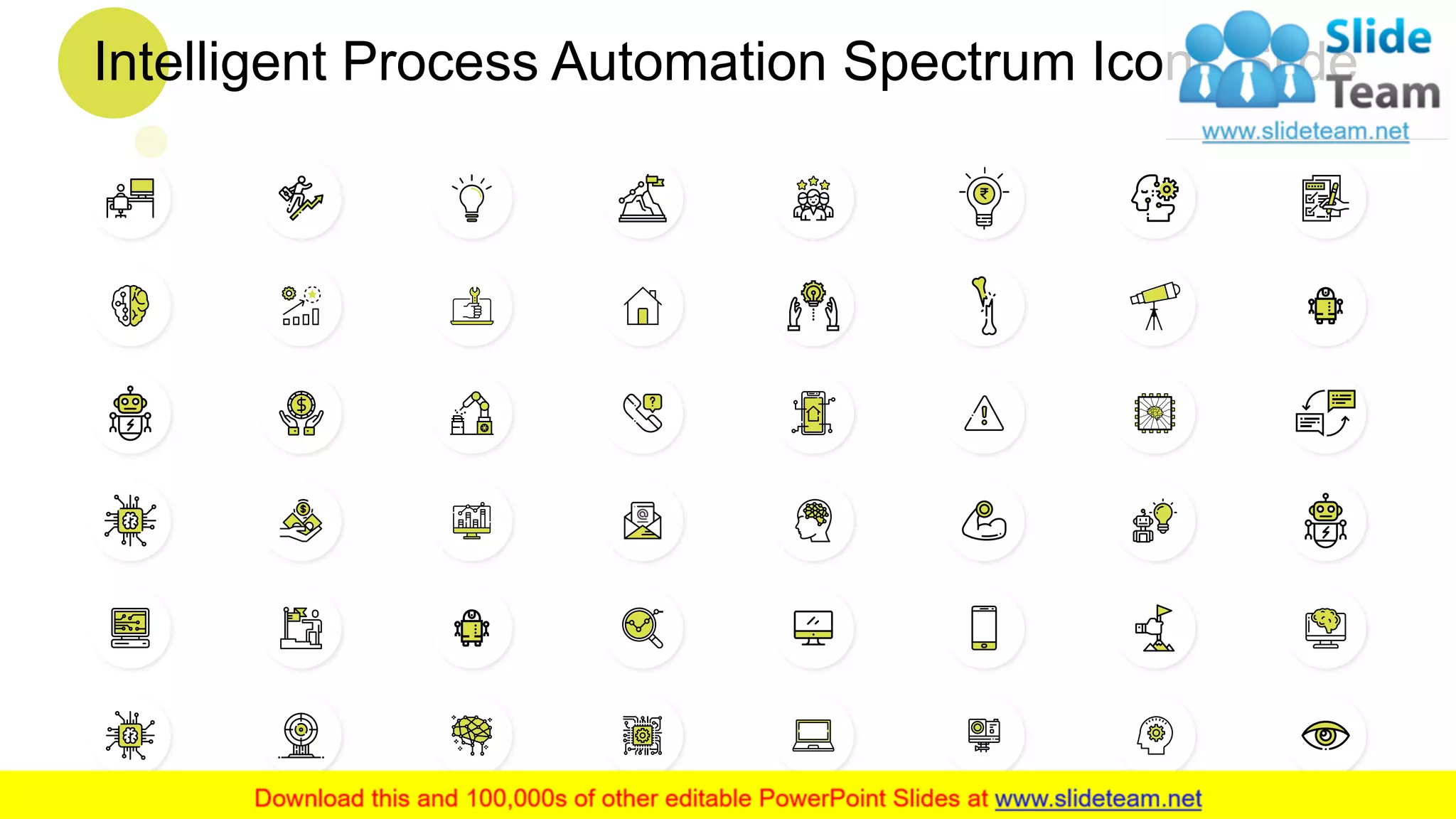 Intelligent Process Automation Spectrum PowerPoint Presentation Slides | PPT
