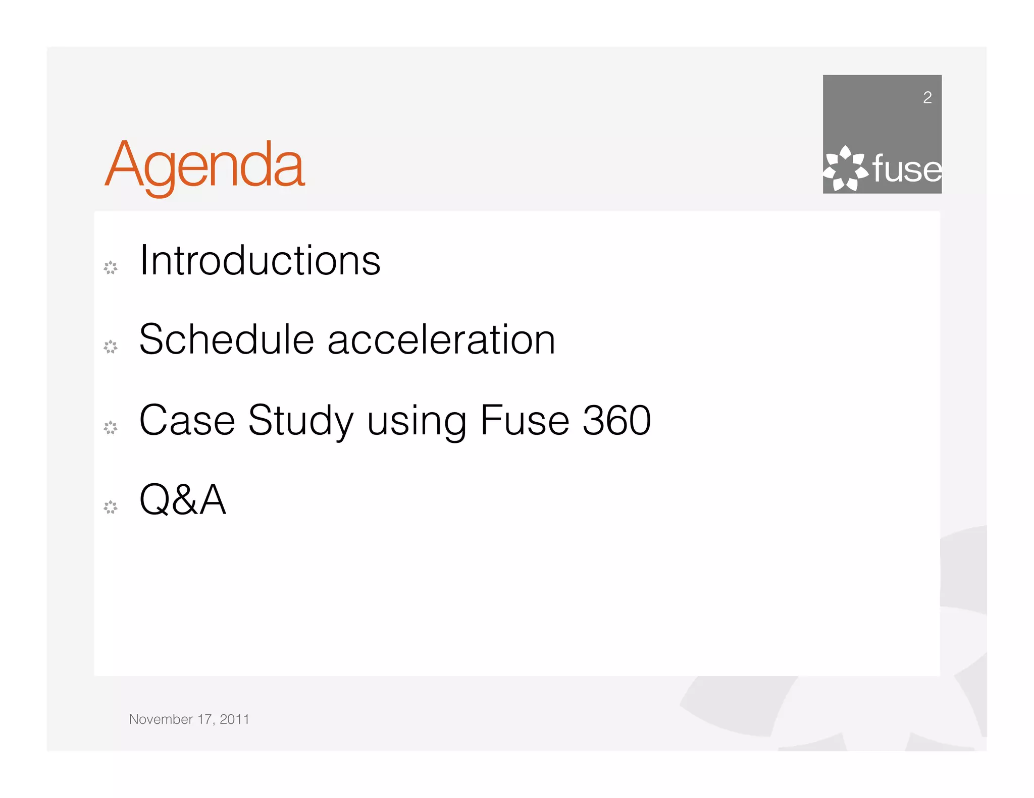 Intelligent Project Acceleration: An Introduction to Acumen 360 | PPT
