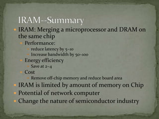 Intelligent ram | PPT