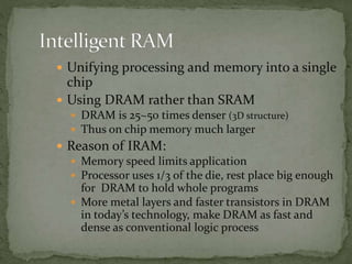 Intelligent ram | PPT