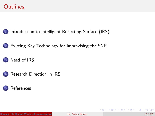 Intelligent reflecting surface | PDF