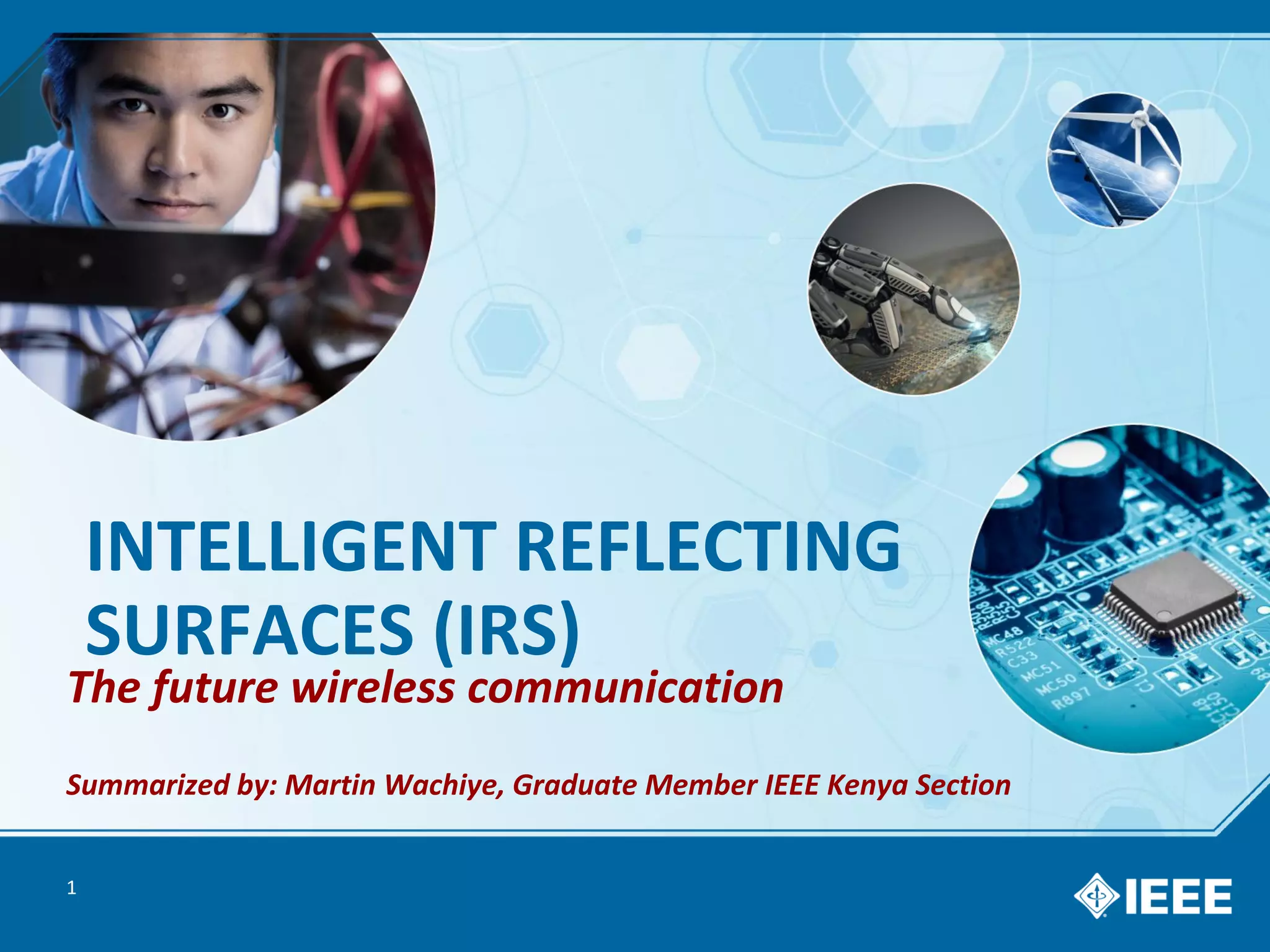 Intelligent reflecting surfaces (IRS) | PDF