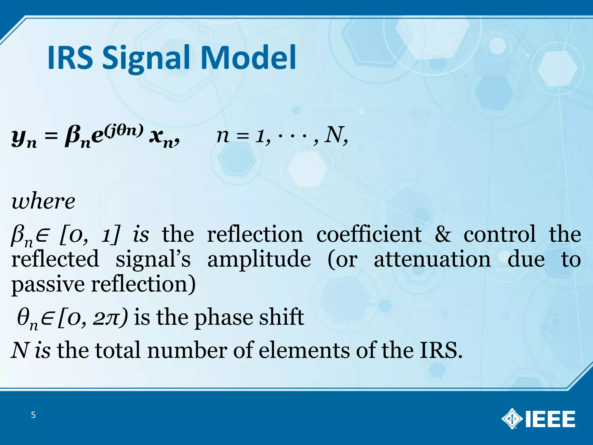 Intelligent Reflecting Surfaces Irs Pdf Technology And Computing