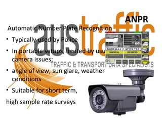 Intelligent roadside data collection technologies | PPT