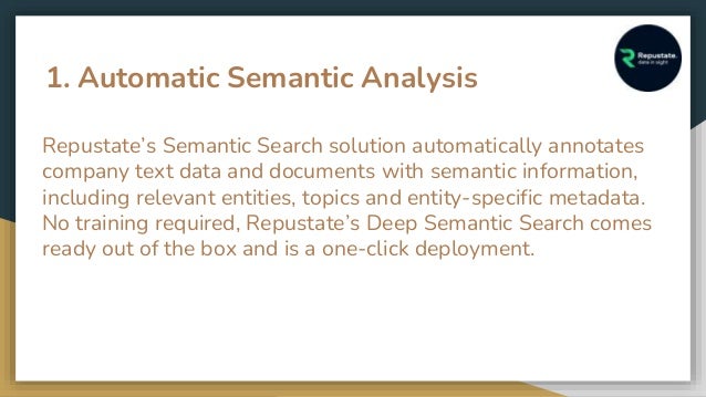 Intelligent search | Semantic Search | PPTX
