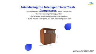 Intelligent Solar Trash Compressor – Smart, Sustainable Waste ...
