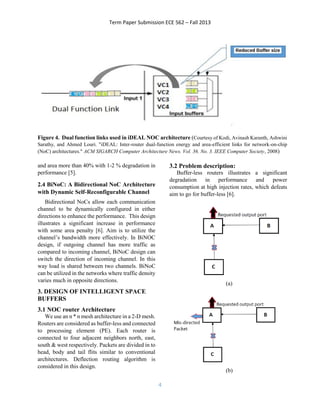 Intelligent space buffers power efficient solution for network on chip | PDF