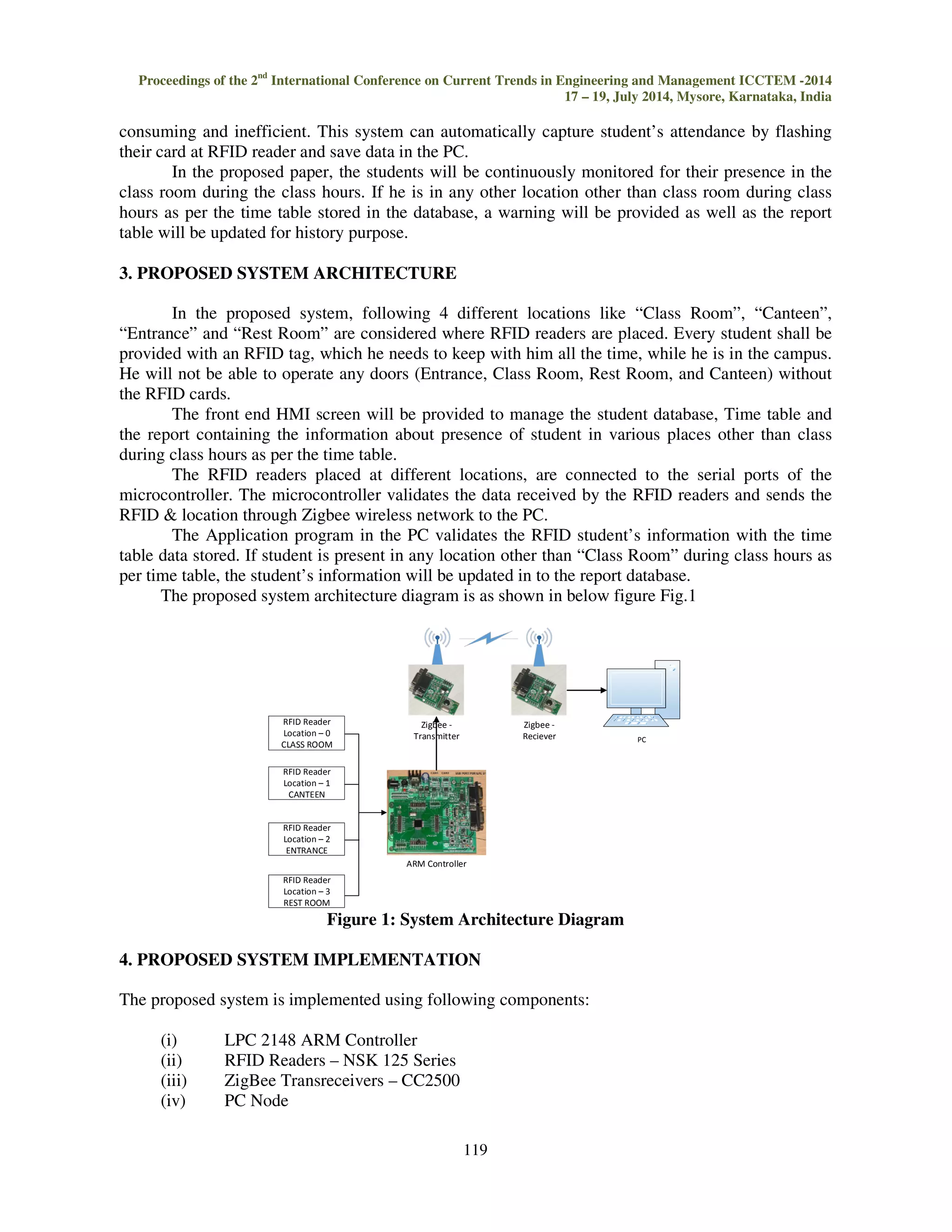 Intelligent students tracking system in campus based on rfid and zigbee ...