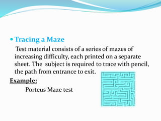 Intelligent tests | PPTX