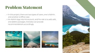 Intelligent Tours and Travels .pptx