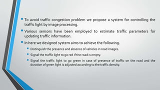 Intelligent traffic information and control system | PPTX
