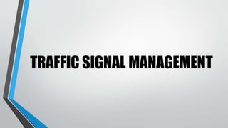 Intelligent traffic information and control system | PPTX