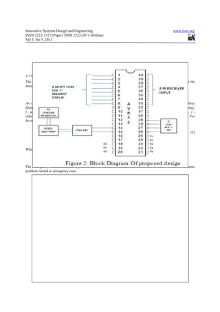 Intelligent traffic signal control system using embedded system | PDF