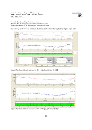 Intelligent traffic signal control system using embedded system | PDF
