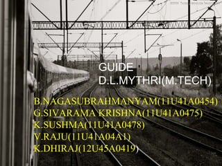 Intelligent train engine ppt | PPT