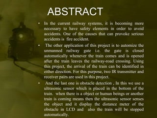 Intelligent train engine ppt | PPT