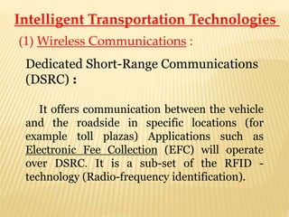 Intelligent Transportation System | PPTX | Auto Technology | Automotive