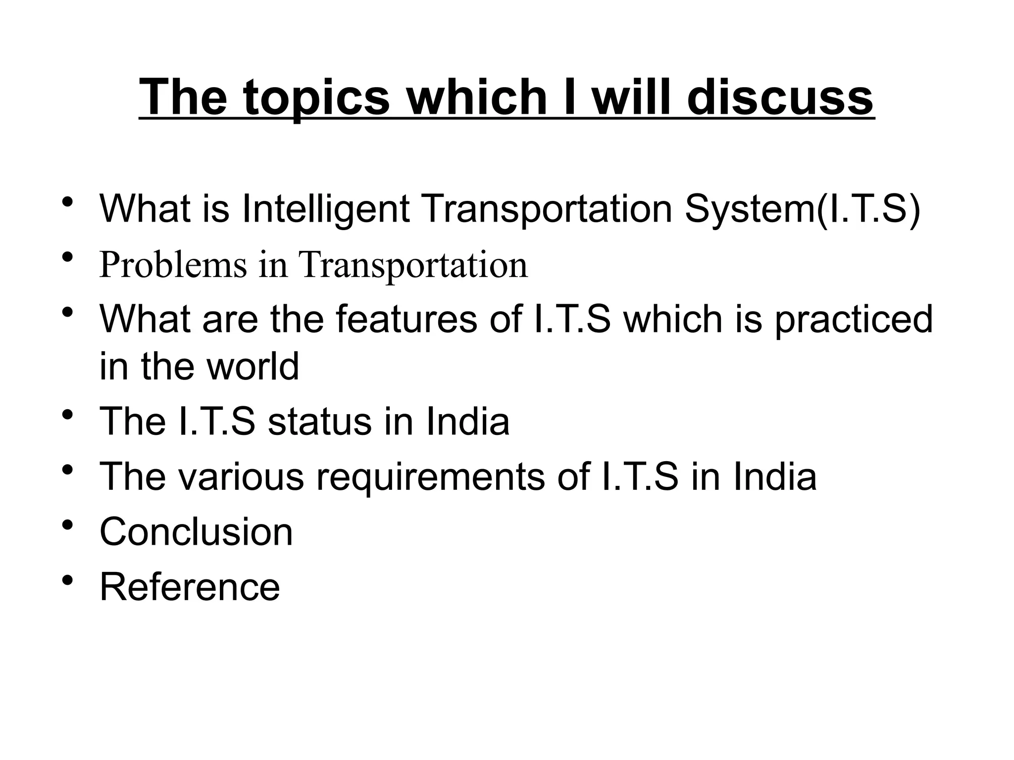 Intelligent Transportation System ITS.pptx