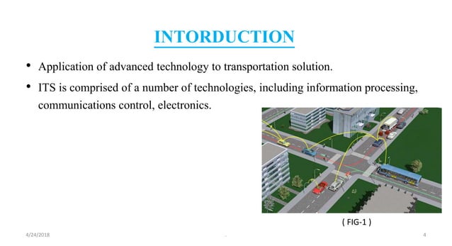 Intelligent transport system (its) [autosaved] | PPT