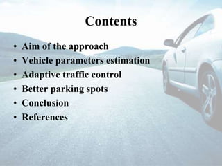 Intelligent transportation system using wireless sensor network | PPTX ...