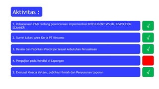 Intelligent Visual Inspection Scanner Untuk Inspeksi Geometrik ...