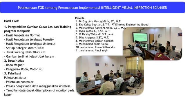 Intelligent Visual Inspection Scanner Untuk Inspeksi Geometrik ...
