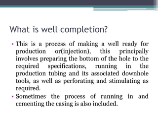 Intelligent well completion | PPTX