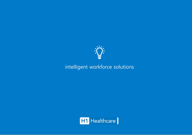 Intelligent workforce solutions brochure | PPT