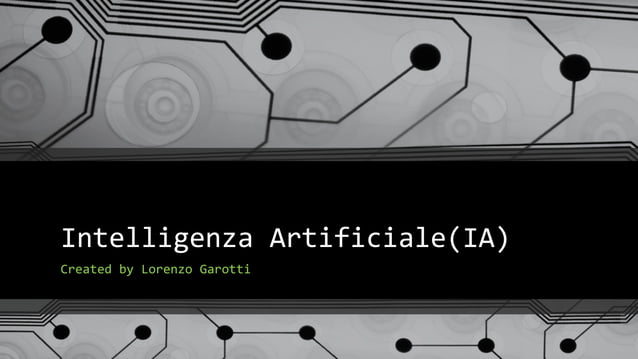 Intelligenza artificiale(IA) | ODP | Robotics | Technology & Computing