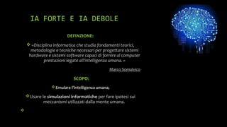 Intelligenza artificiale(IA) | ODP | Robotics | Technology & Computing