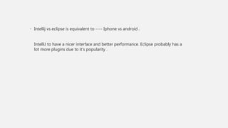 Intellij | PPT