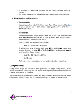 Intellij idea tutorial | PDF