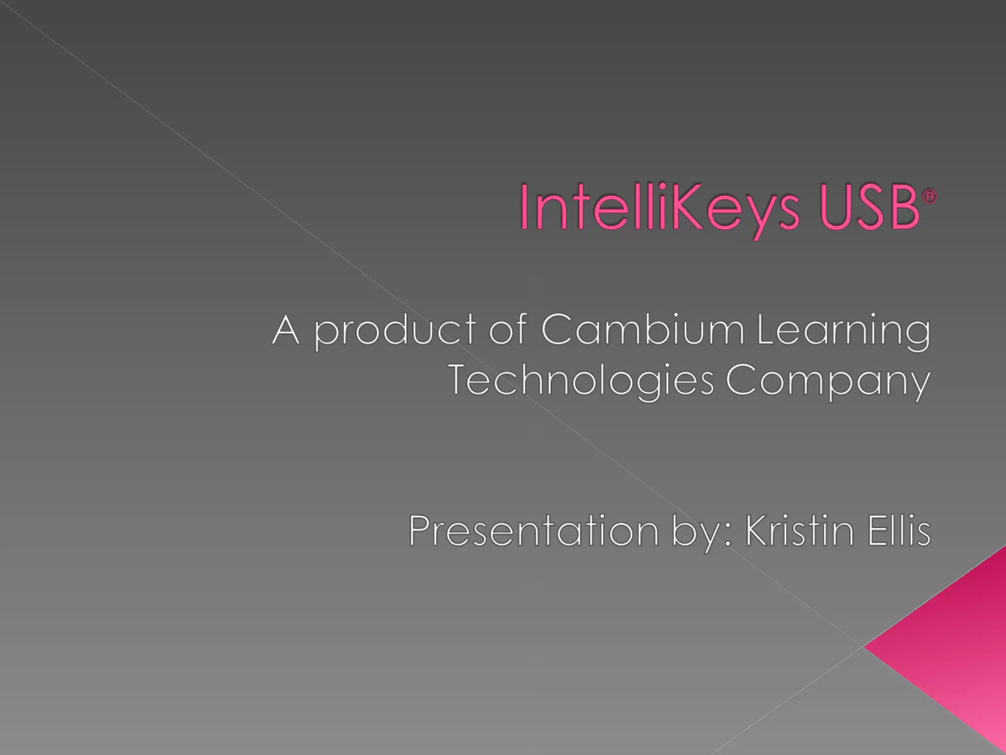IntelliKeys USB | PPT