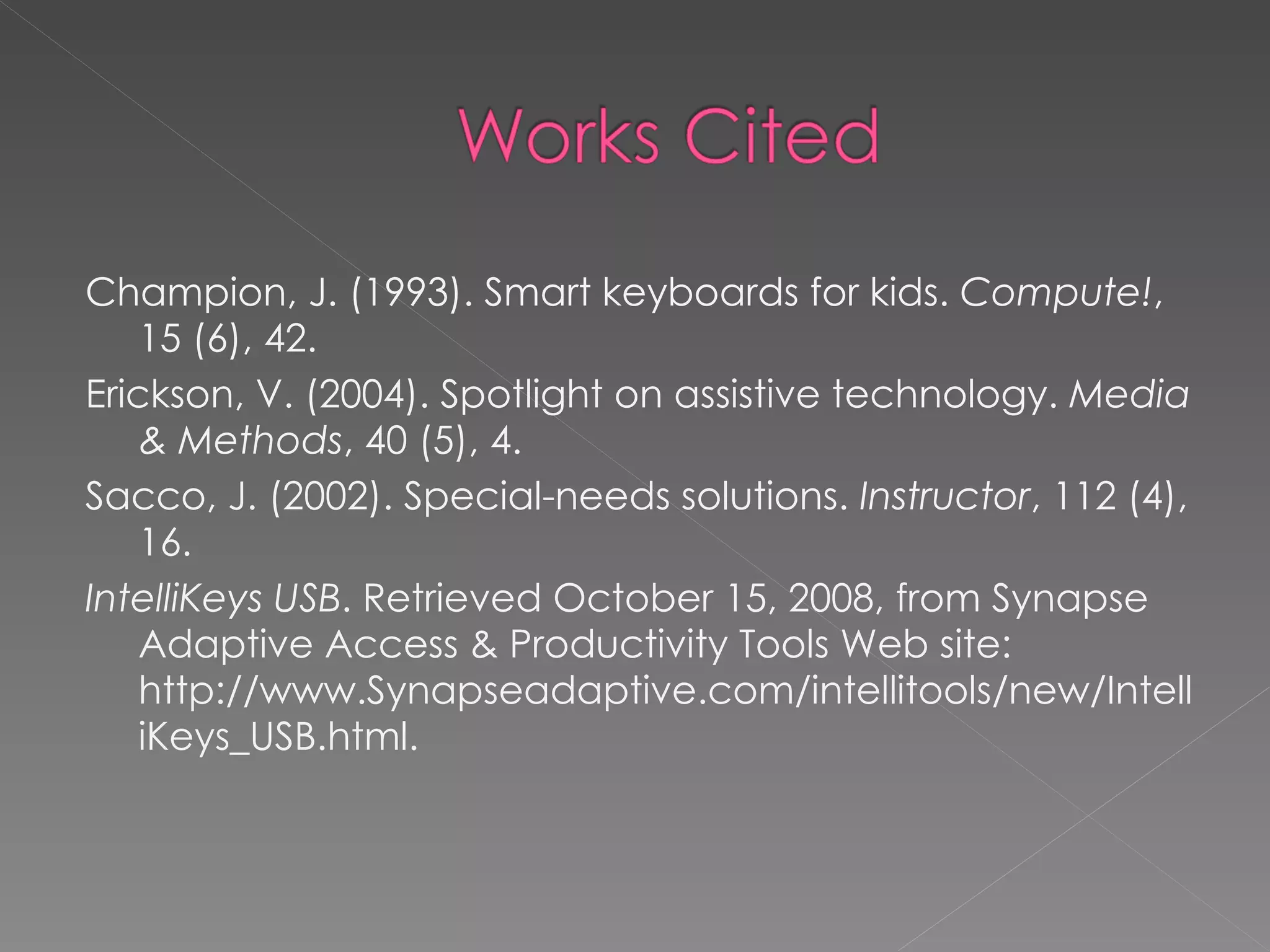 IntelliKeys USB | PPT