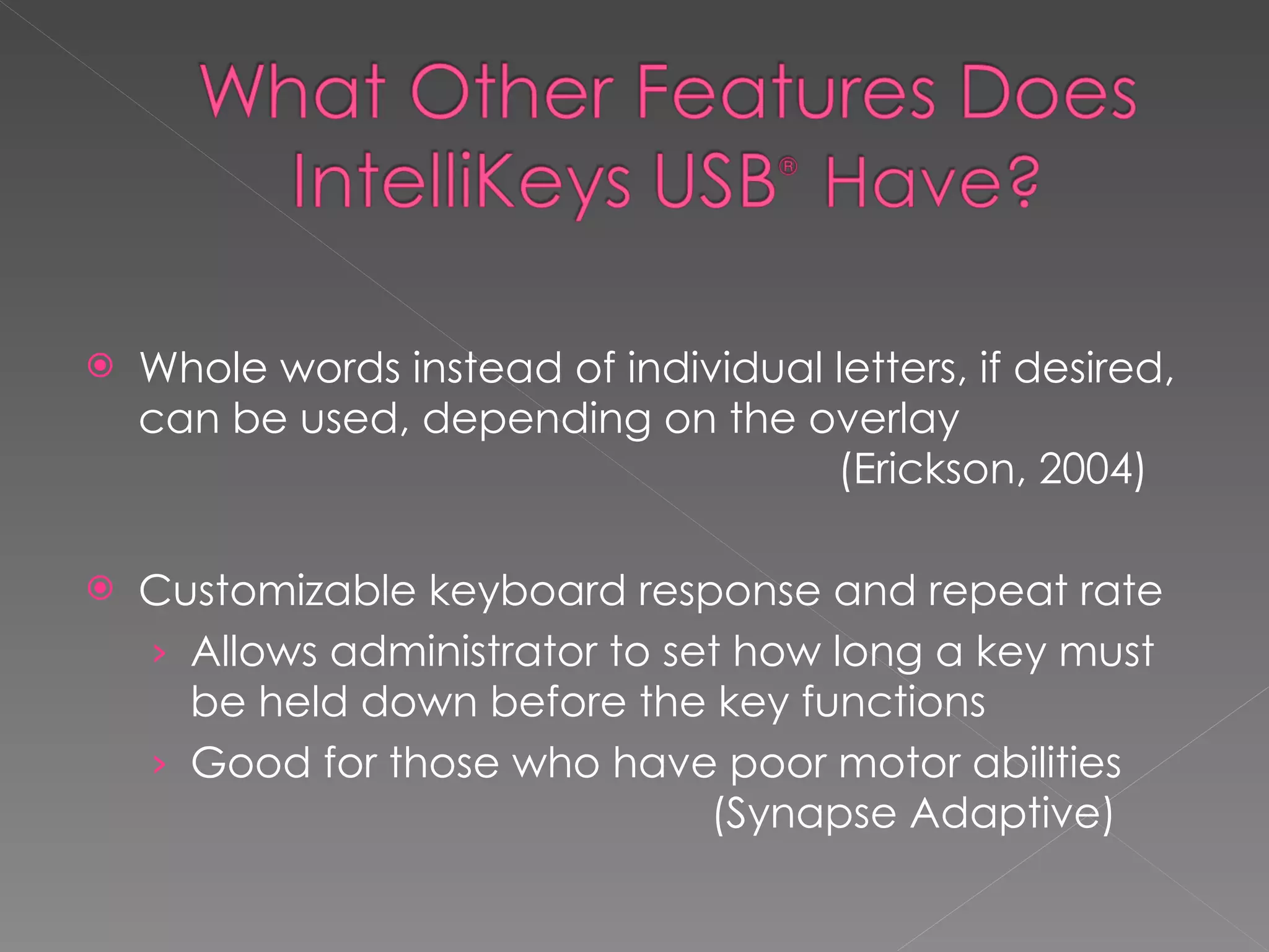 IntelliKeys USB | PPT