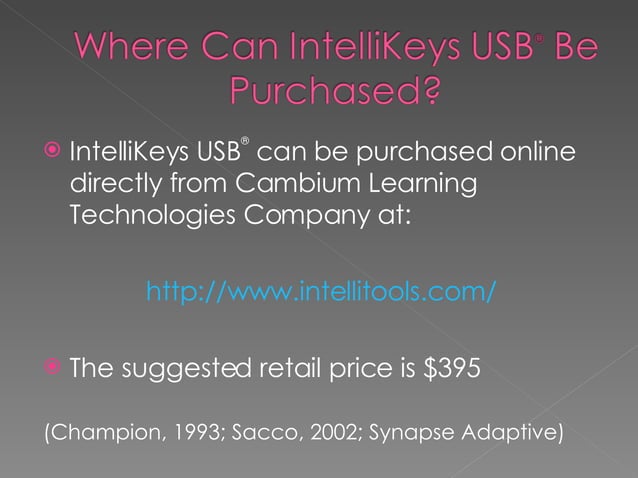 IntelliKeys USB | PPT